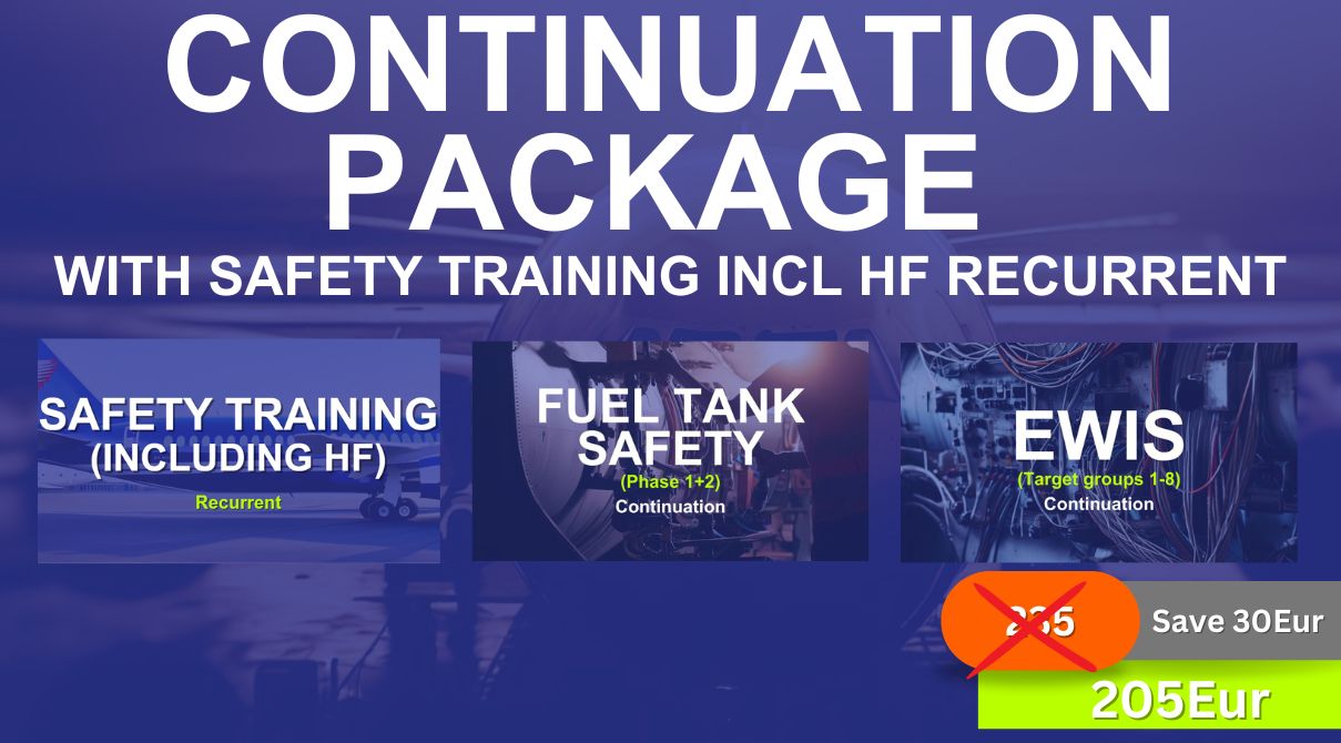 147training.com | Continuation Package with Safety Training (incl HF) Recurrent